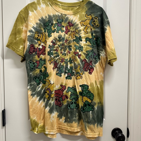 Liquid Blue | Shirts | Liquid Blue Tie Dye Alien Dancing Bears Large ...